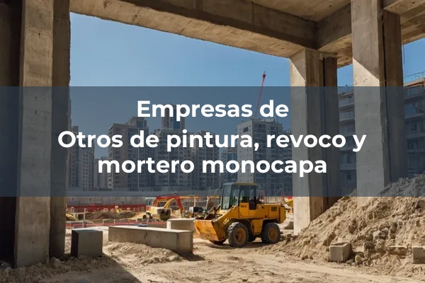 Mejores empresas de Pintura, revoco y mortero monocapa | 2025